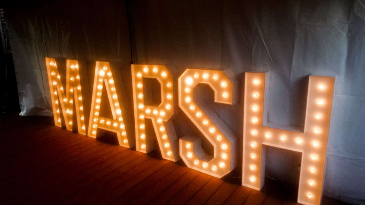 Marquee Letters Rental Company Bracebridge | Marquee Decor Rental Company