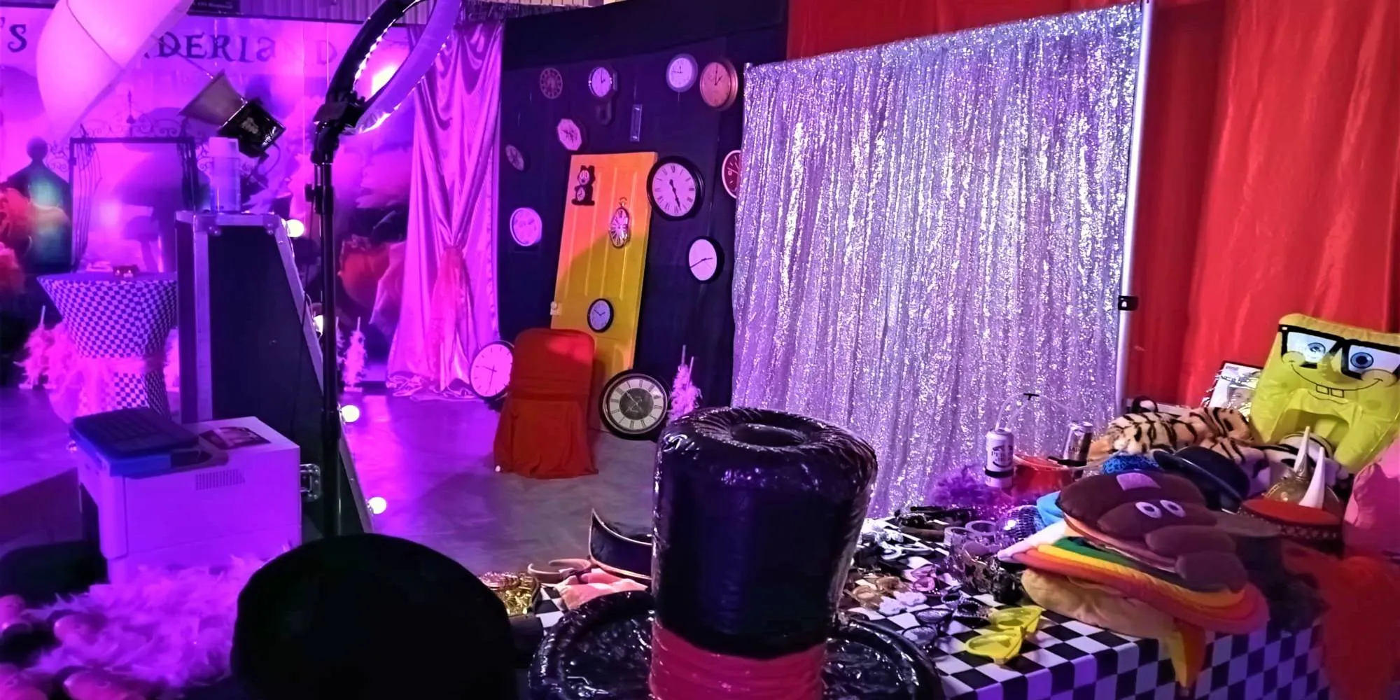 Photo Booth Backdrops | Marquee Decor Rental Company